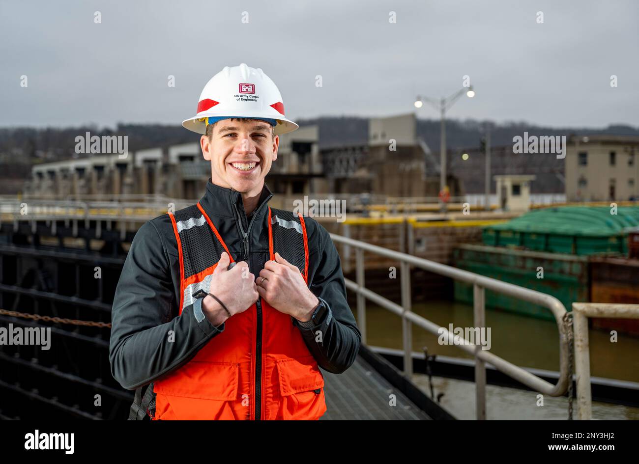 Alex Benedict, engineer-in-training (E.I.T.), a civil engineer for U.S ...