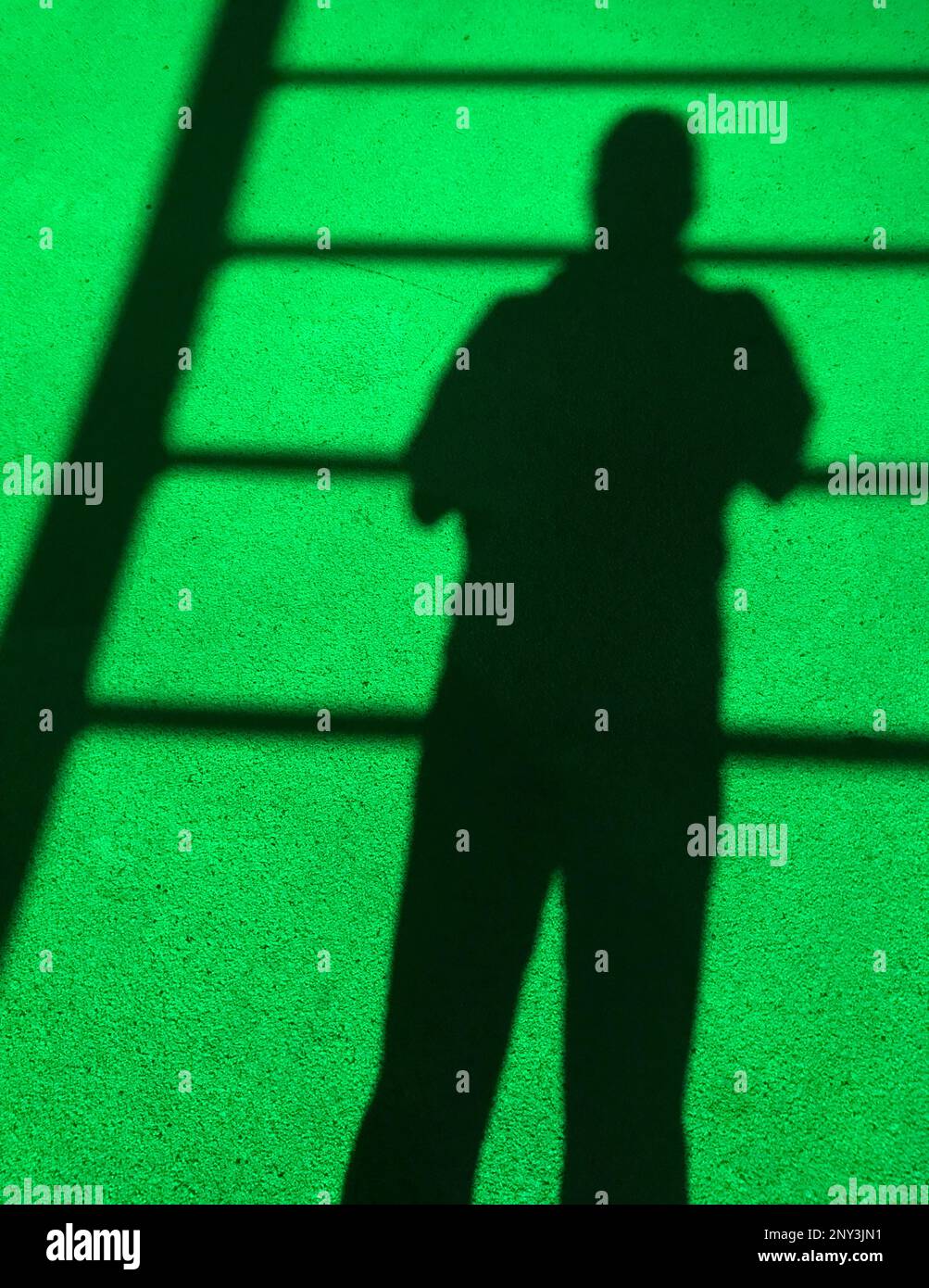 A shadow on the outdoor sports field Stock Photo - Alamy