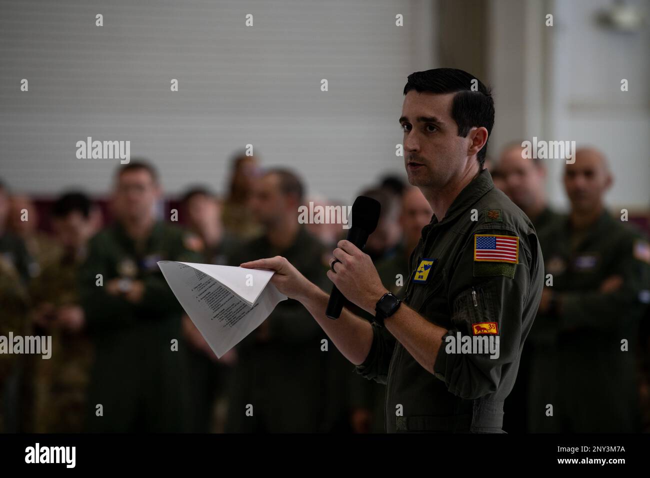 U.S. Air Force Maj. Daniel Ryan, 437th Airlift Wing agile combat ...