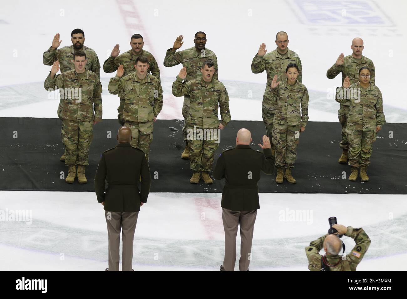 Ten Citizen Soldiers of both the United States Army Reserve and Iowa ...