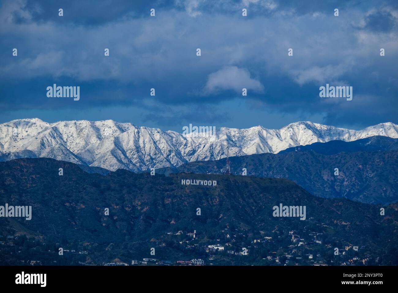Los Angeles, United States. 01st Mar, 2023. After a rare snowstorm in ...