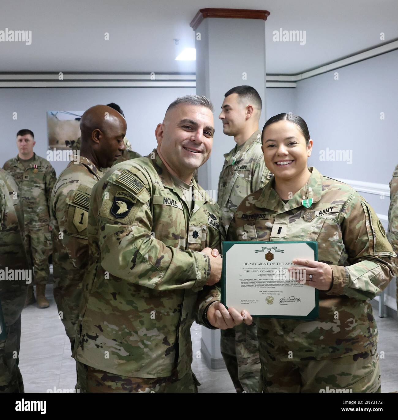 Area Support Group - Kuwait celebrates the end of a tour for dozens of ...