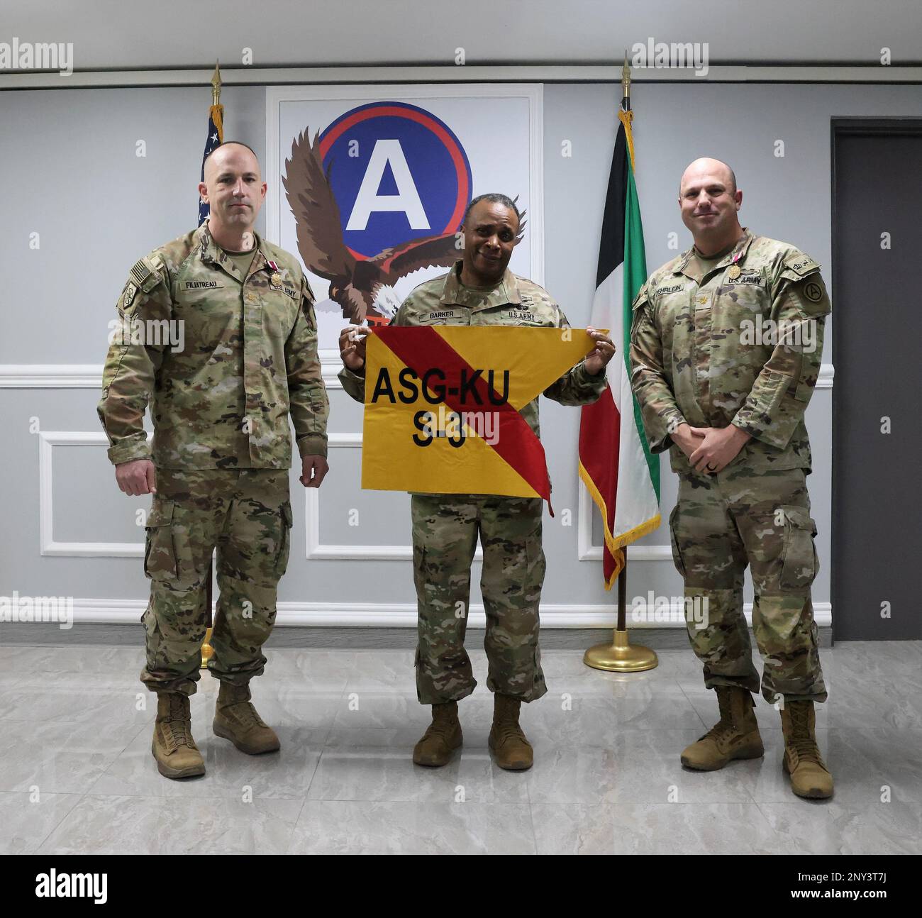 Area Support Group - Kuwait celebrates the end of a tour for dozens of ...