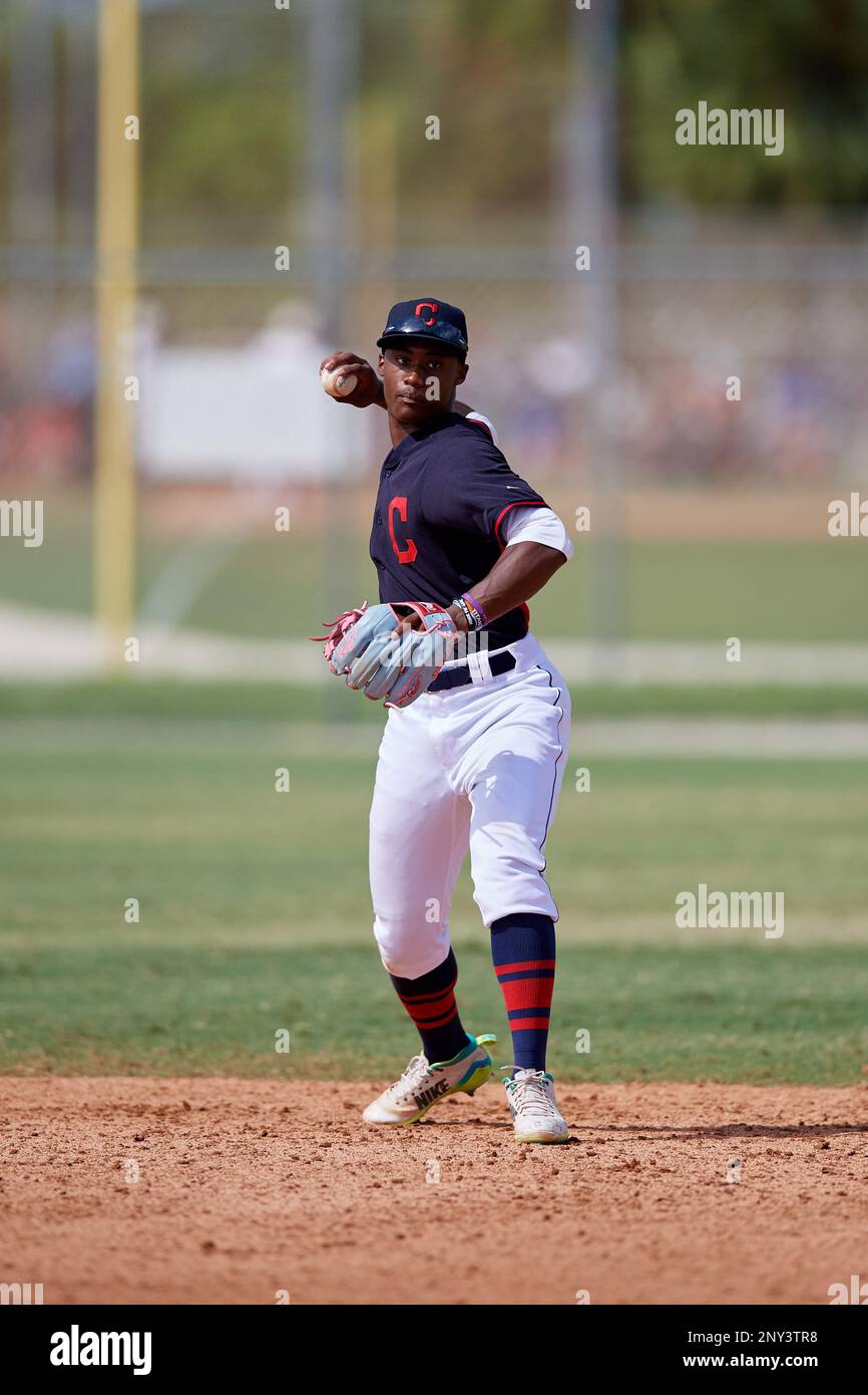 Osiris Johnson (8) while playing for Indians Scout Team based out of ...