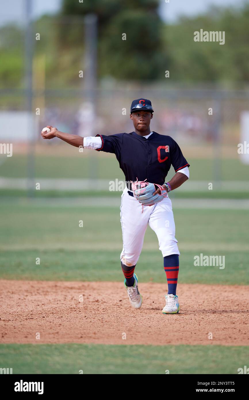 Osiris Johnson (8) while playing for Indians Scout Team based out of ...