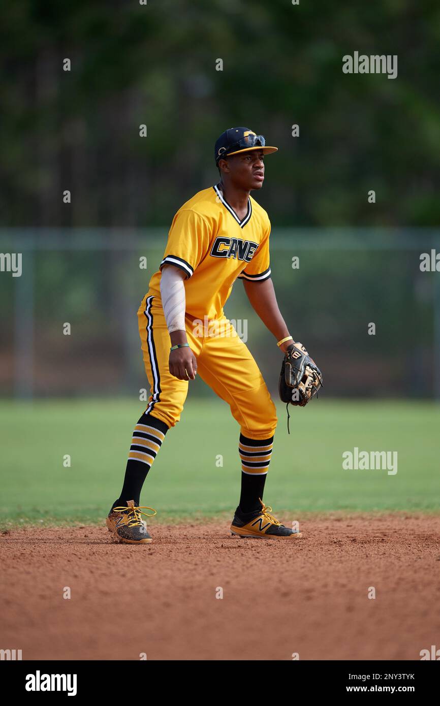 Xavier Edwards (9) while playing for Canes National based out of ...