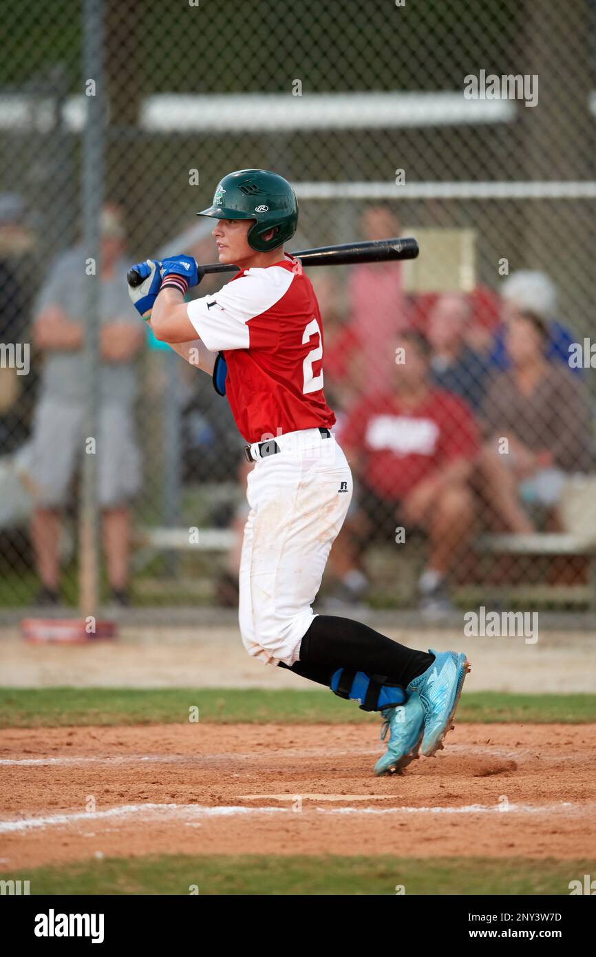 Hayden Jones (24) while playing for Team Indiana based out of ...