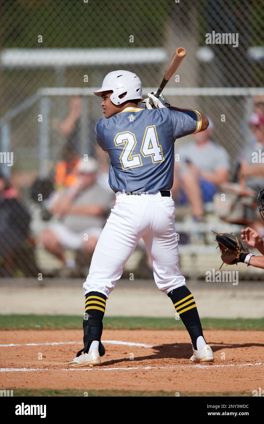 Brandon Howlett (24) while playing for 5 Star National based out of ...