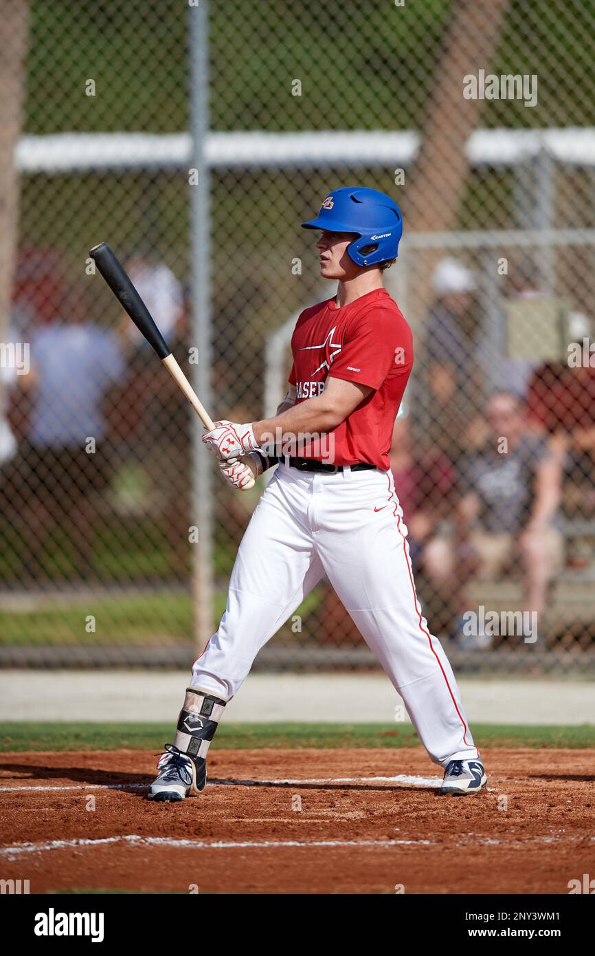 Nick Decker (99) while playing for Stars Baseball based out of Manassas ...