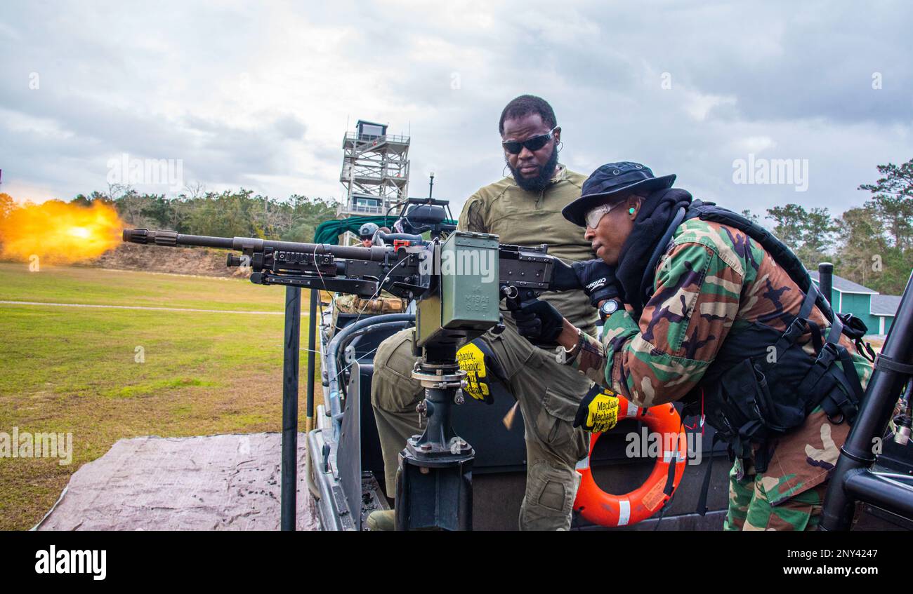 International security force professionals from Niger, shoot M240B ...