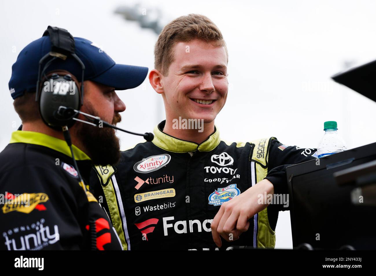 Matt Tifft (19) during qualifying for the NASCAR Xfinity Series Kansas ...