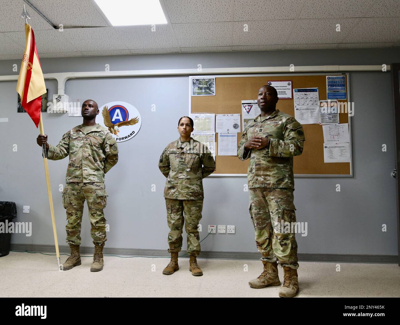 Capt. Cortland D. Perkins, commander, Headquarters and Headquarters ...