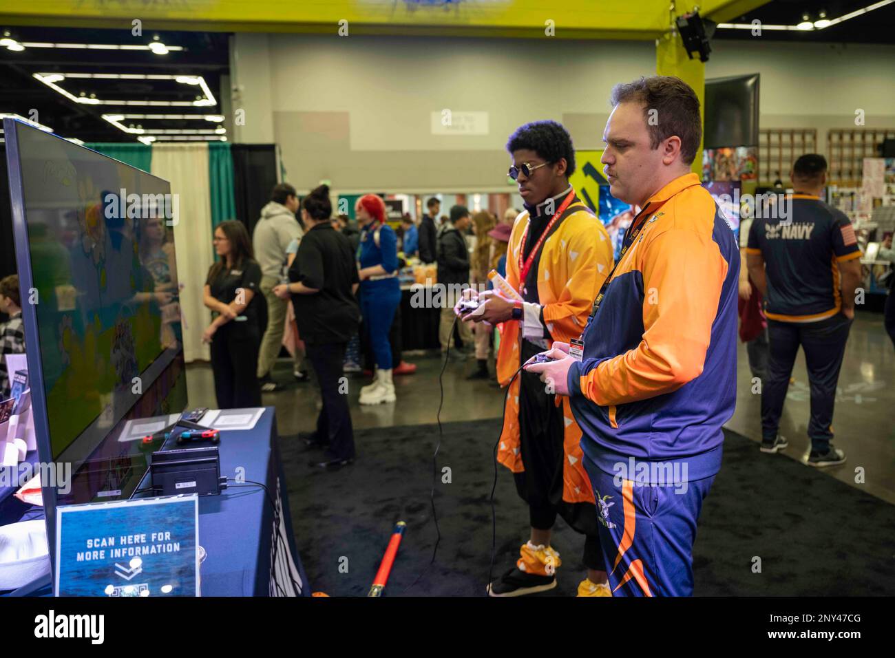 U.S. Navy Lt. Aaron Jones, assigned to the Navy’s esports team, Goats ...