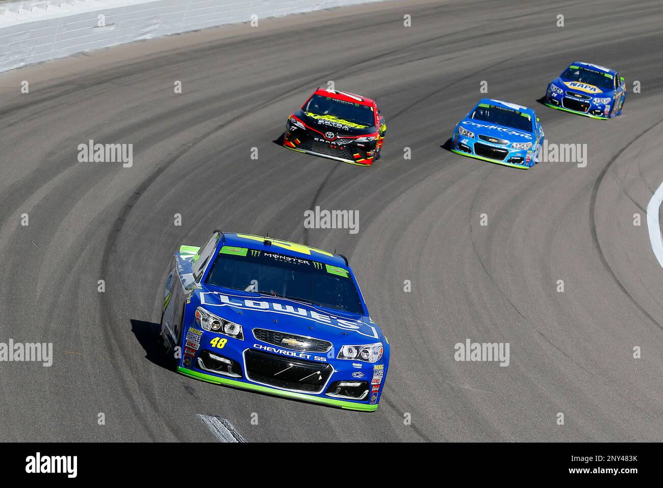 Jimmie Johnson, Hendrick Motorsports, Lowe's Chevrolet SS during the ...