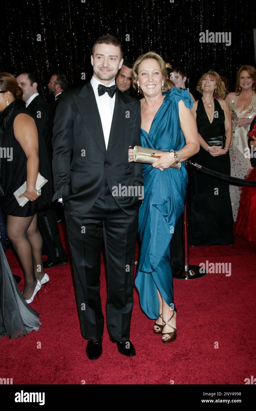 Actor/singer Justin Timberlake and his mother Lynn Harless arrive at ...