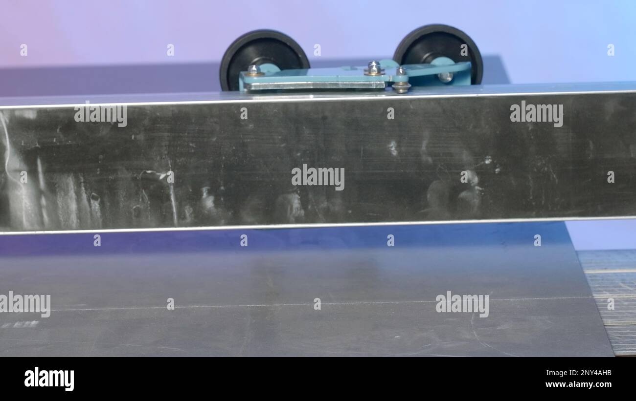 Modern Plate Cutting Machine. Creative. Manual machine for cutting ...