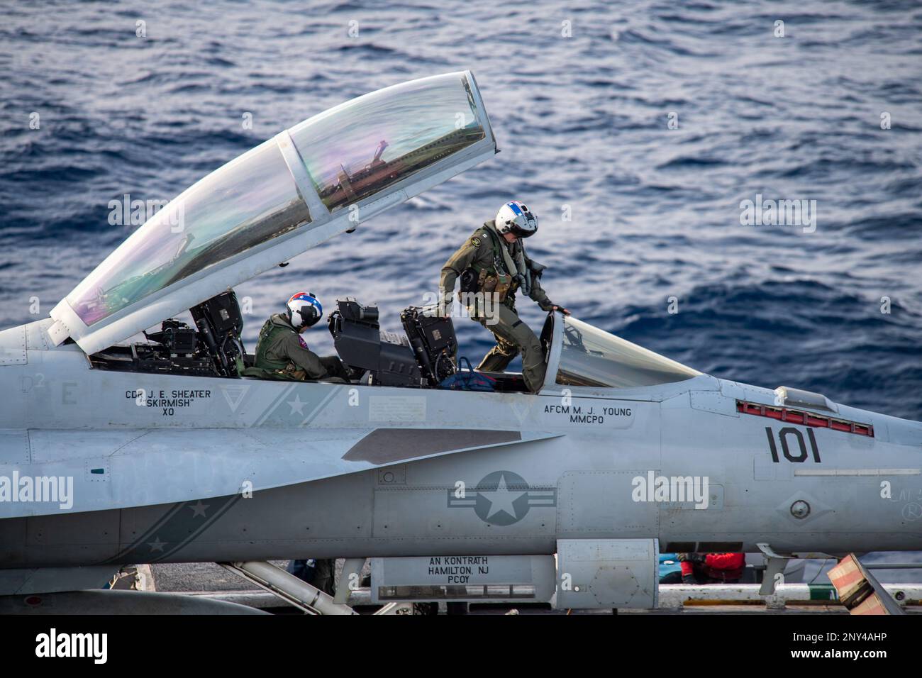 230204-N-MJ302-1049 SOUTH CHINA SEA (Feb. 4, 2023) U.S. Navy Sailors ...