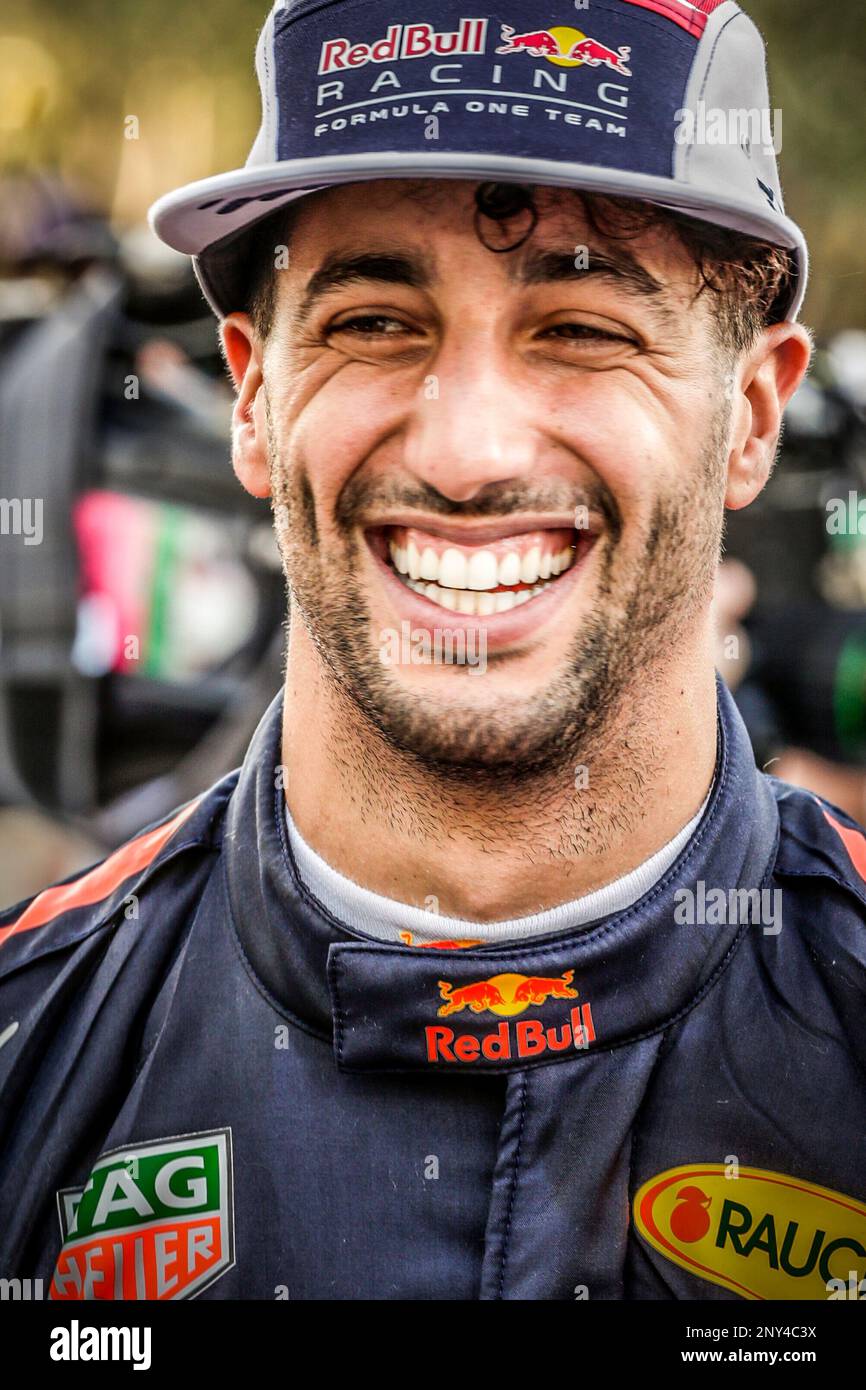 AUSTIN, TX - OCTOBER 21: Red Bull Racing driver Daniel Ricciardo (3) of ...