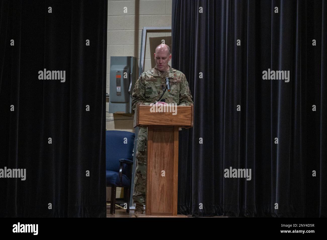 Lt. Col. Leonard Sobieski, incoming 916th Mission Support Group ...