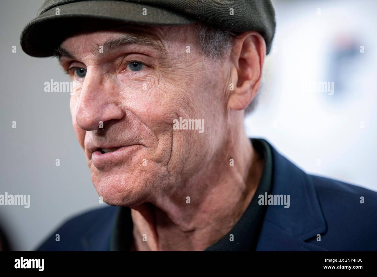 James Taylor arrives at the presentation of the Gershwin Prize, which ...