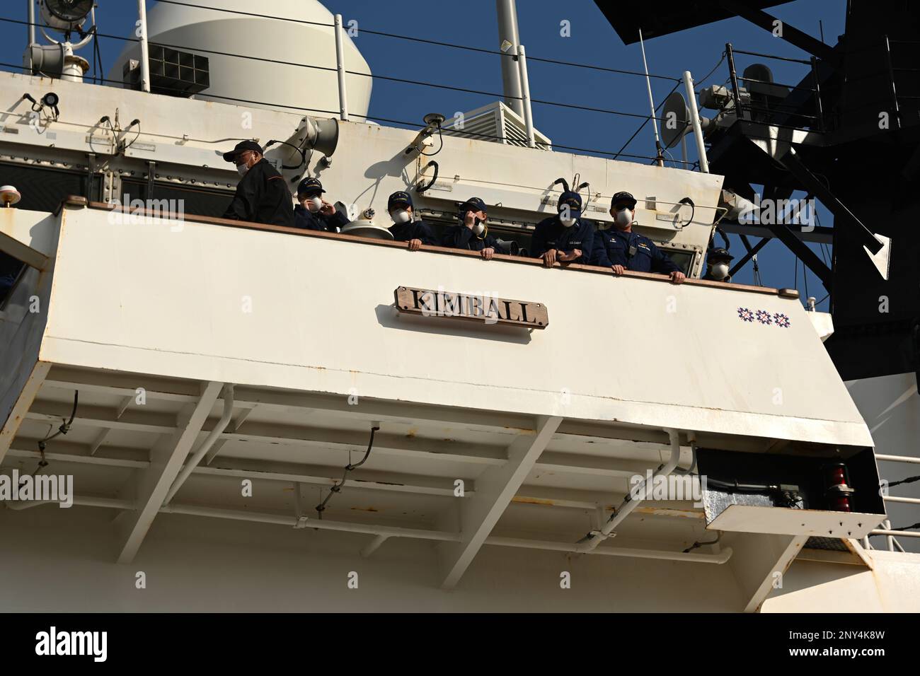 The U.S. Coast Guard Cutter Kimball (WMSL 756) arrives in Kagoshima ...