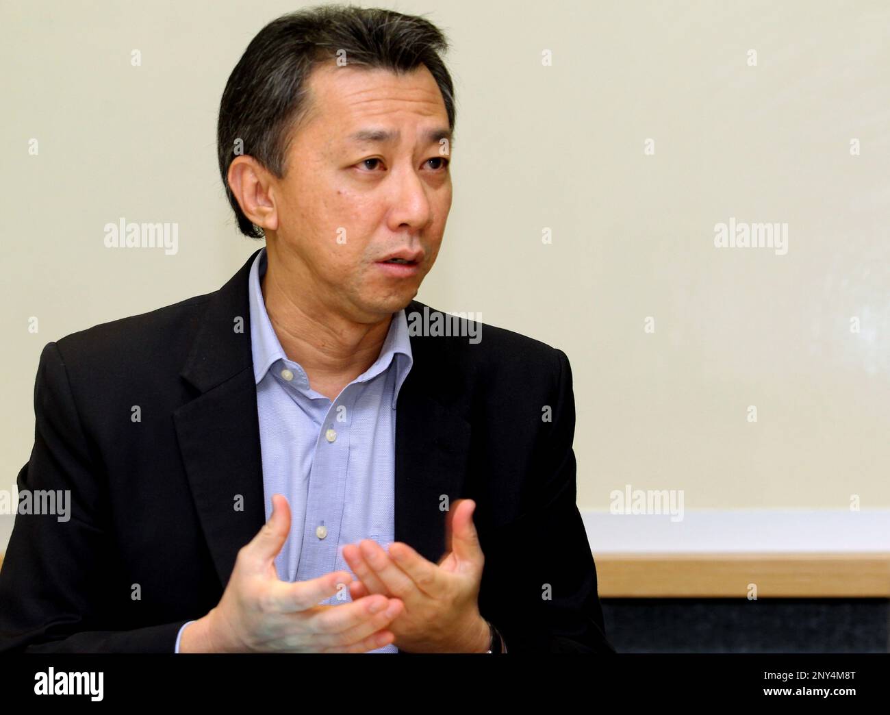 Mr Chia Song Hwee, president of Temasek International has been ...