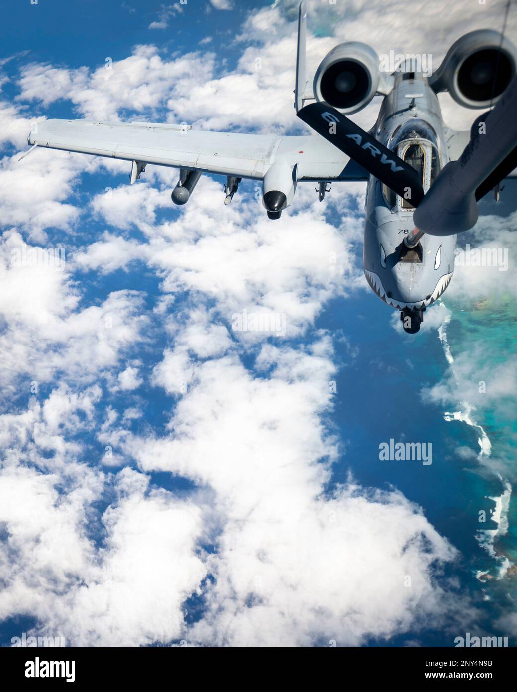 An A-10C Thunderbolt II aircraft assigned to the 23rd Wing, Moody Air ...