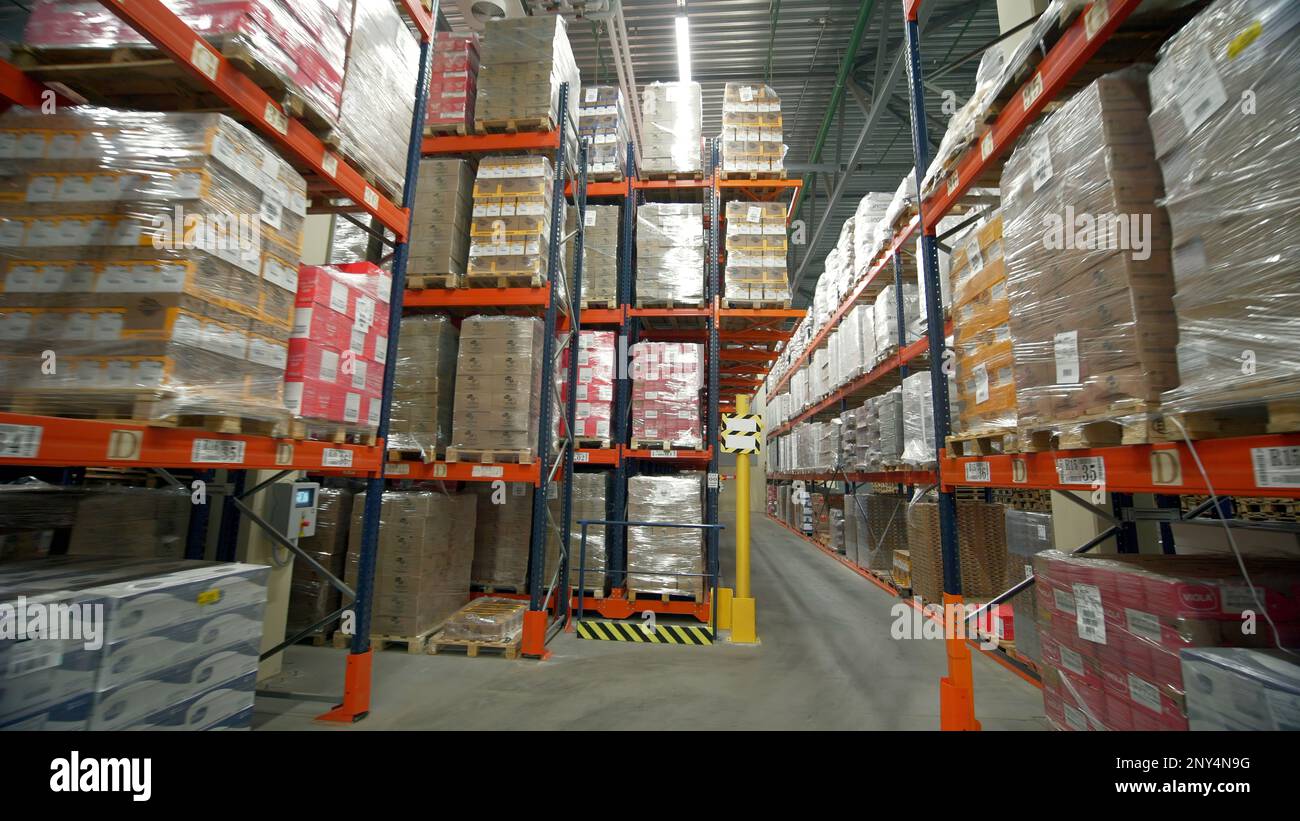 Warehouse.Ankara-Turkey, October-3, 2022: Creative. Working with large ...