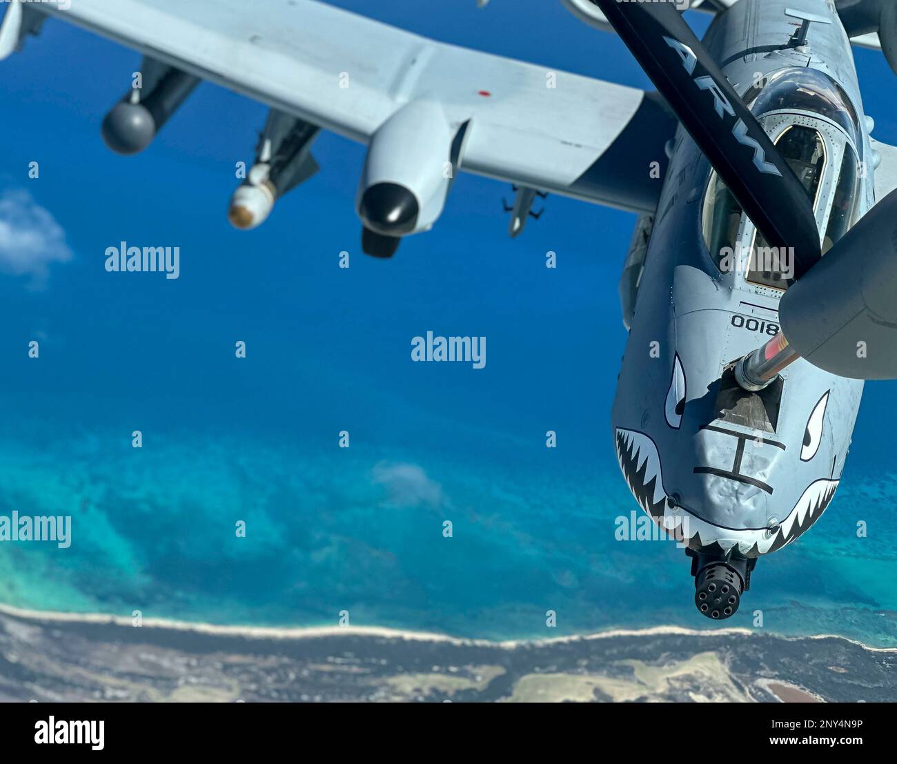 An A-10C Thunderbolt II aircraft assigned to the 23rd Wing, Moody Air ...