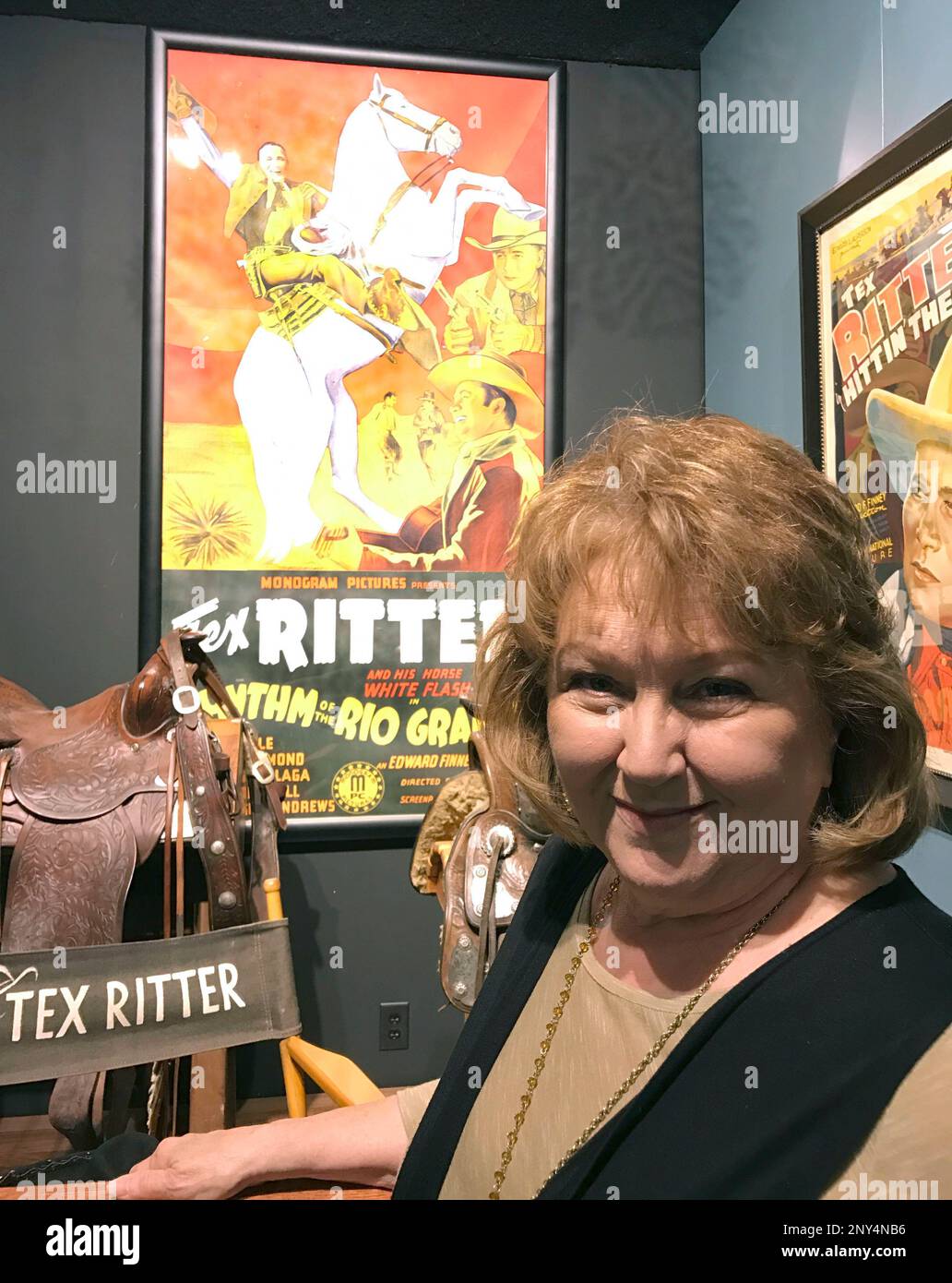 Tommie Ritter Smith, director of the Tex Ritter Museum, remembers the ...