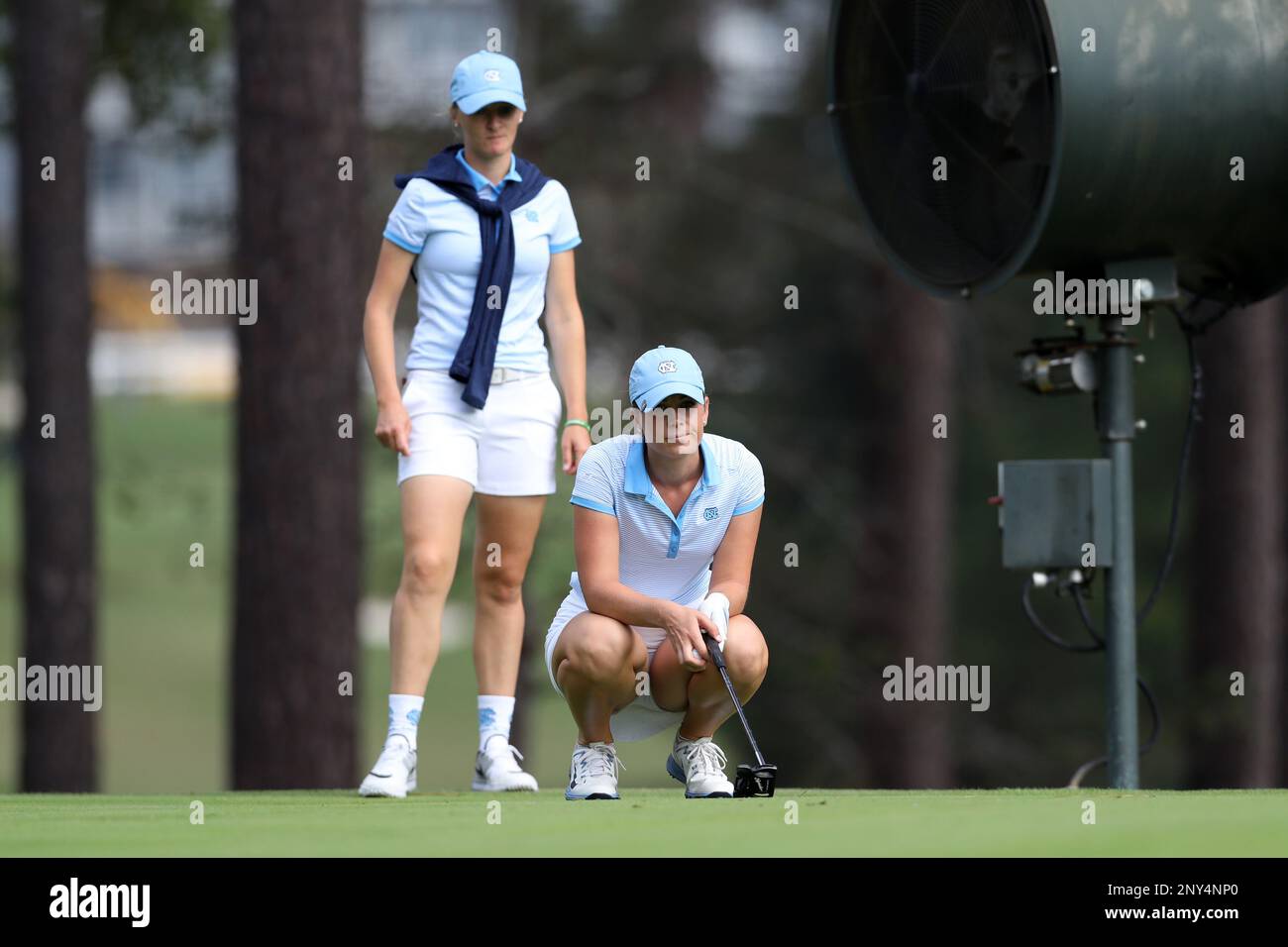 CHAPEL HILL, NC - OCTOBER 15: North Carolina's Kelly Whaley on the 13th ...