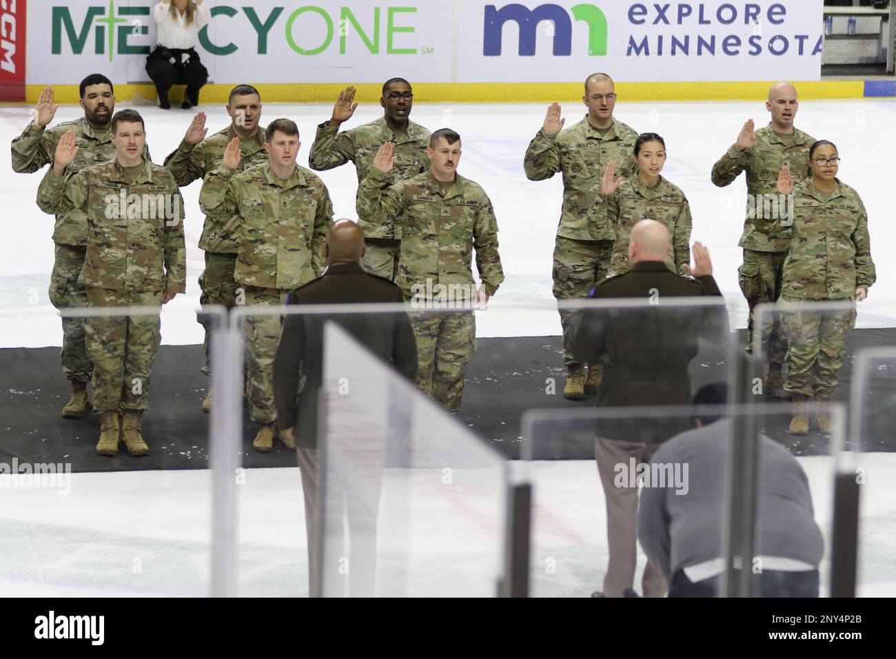 Ten Citizen Soldiers of both the United States Army Reserve and Iowa ...