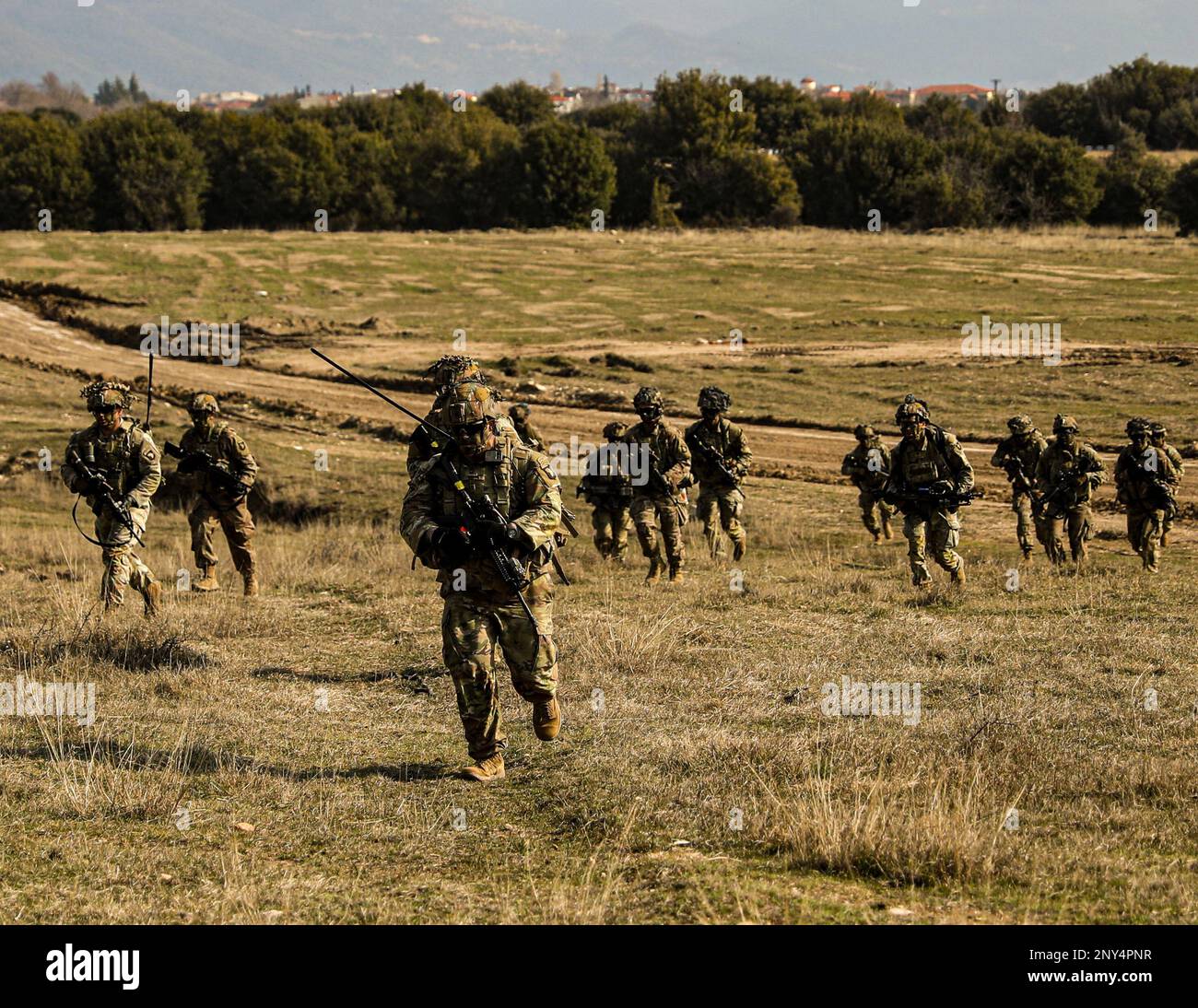 Soldiers assigned to the 1st Battalion, 502nd Infantry Regiment, 2nd Brigade Combat Team, 101st ...