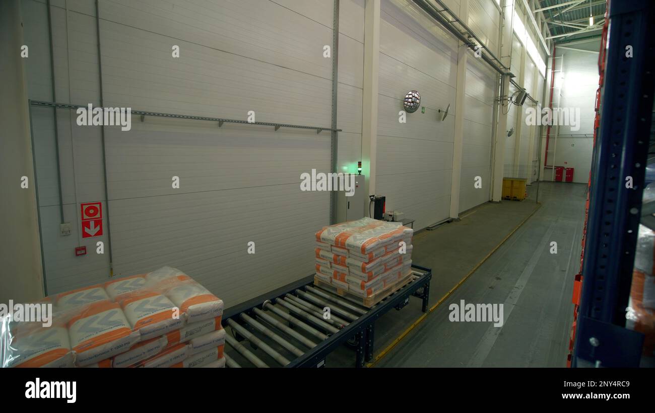 Tbilisi-Georgia, October 2, 2022: Creative. Packing boxes and parcels ...