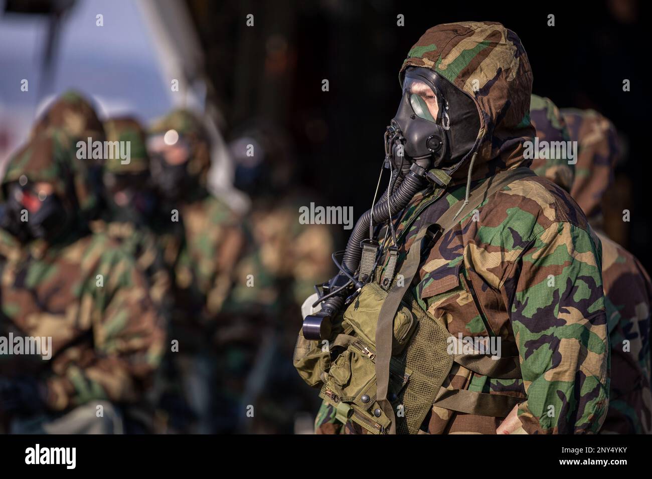 U.S. Marine Corps Cpl. John Ellis, a loadmaster with Marine Aerial ...