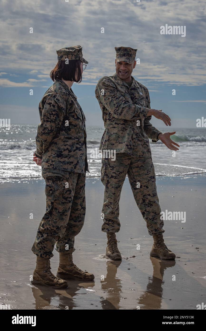 U.S. Marine Corps Maj. Gen. Calvert L. Worth Jr., commanding general of ...