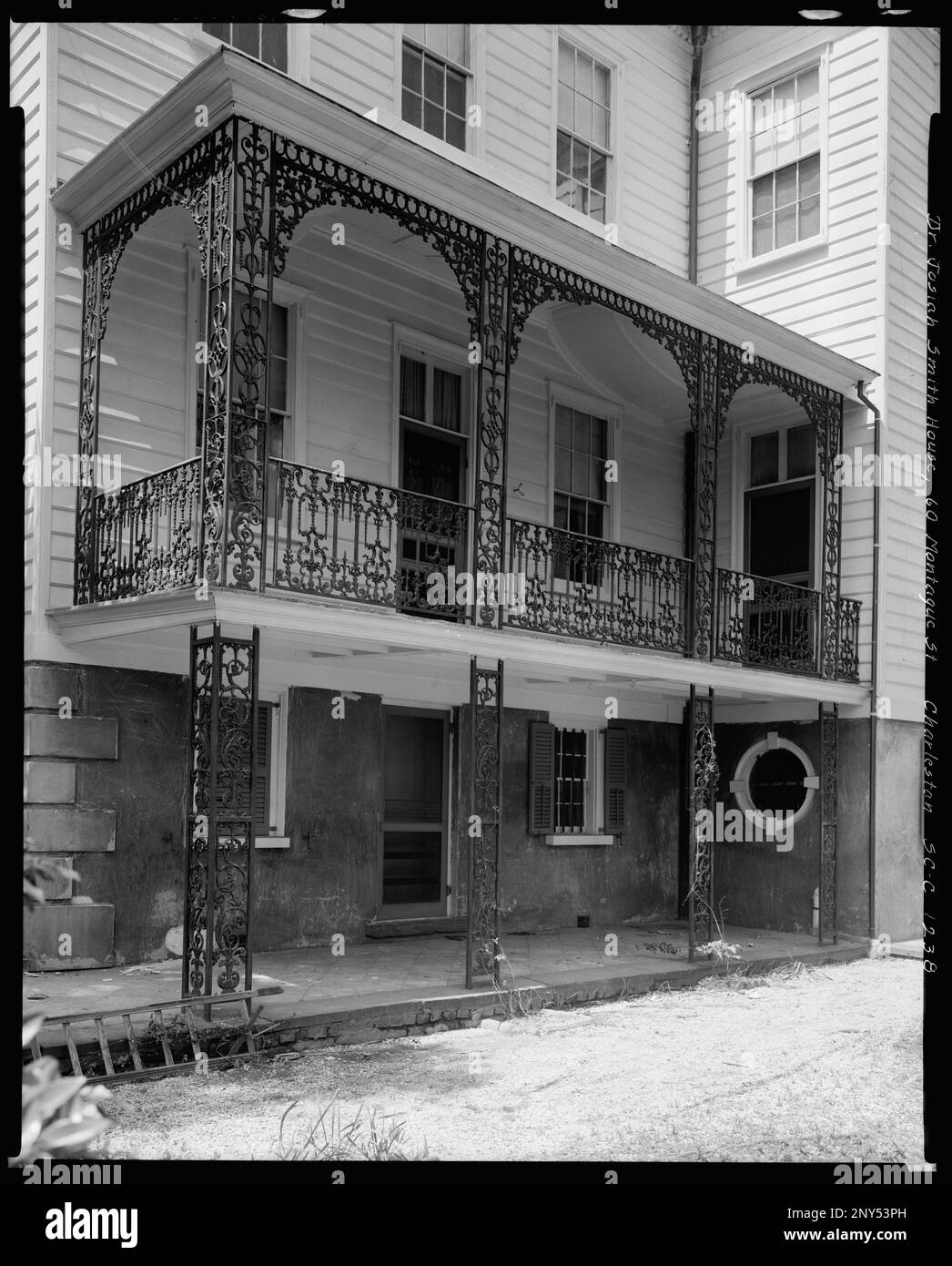 60 Montague i.e. Montagu St., Gaillard-Bennett House, Charleston ...
