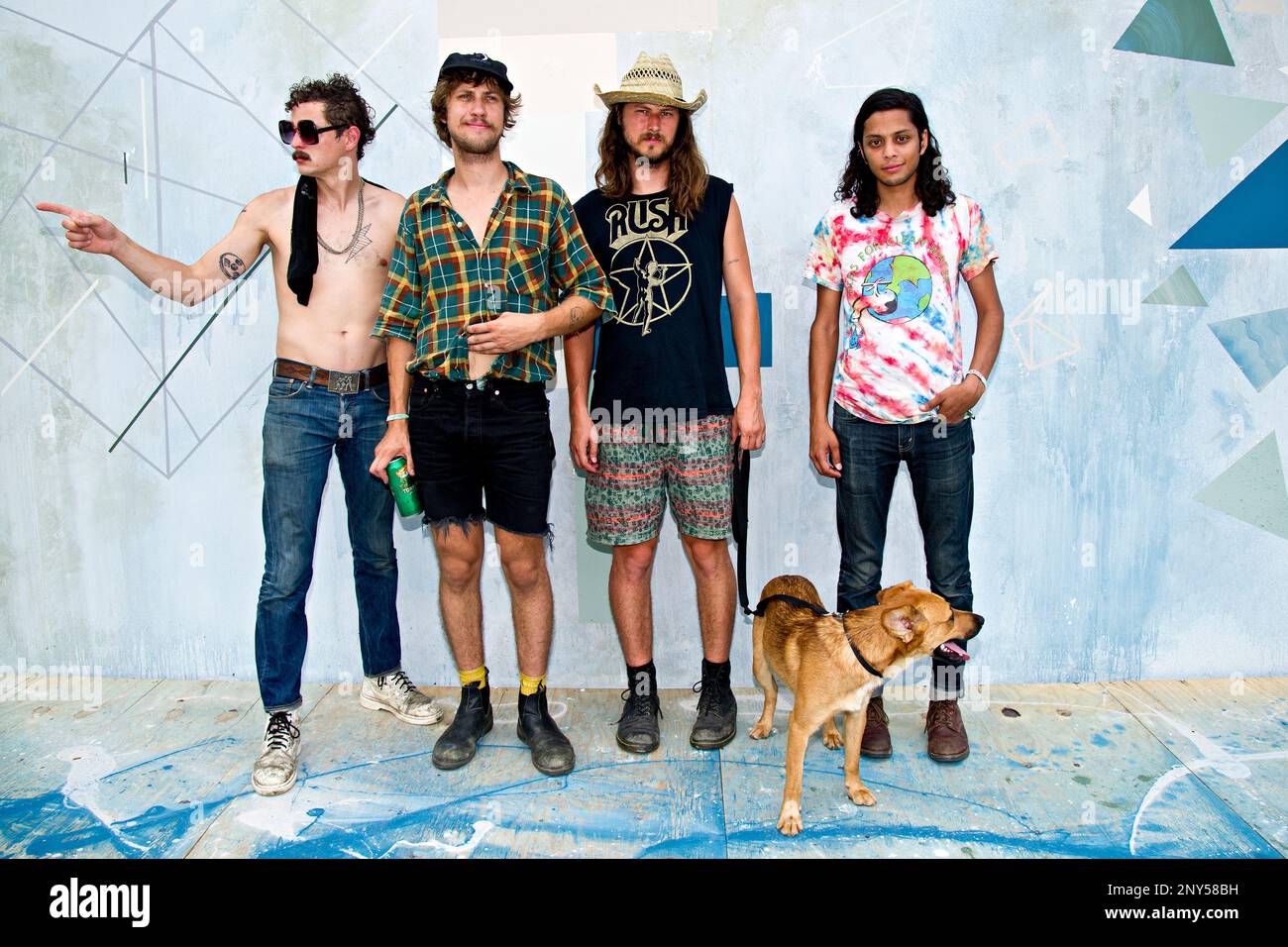 Chet Jameson, Jamin Orrall, Jake Orrall, and Kunal Prakash of JEFF the ...