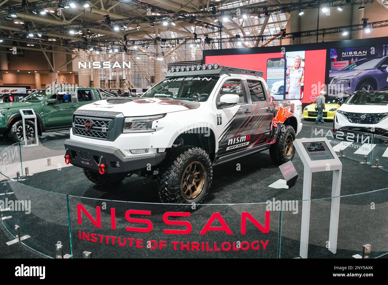 Nissan nismo off road frontier v8 concept car Stock Photo - Alamy