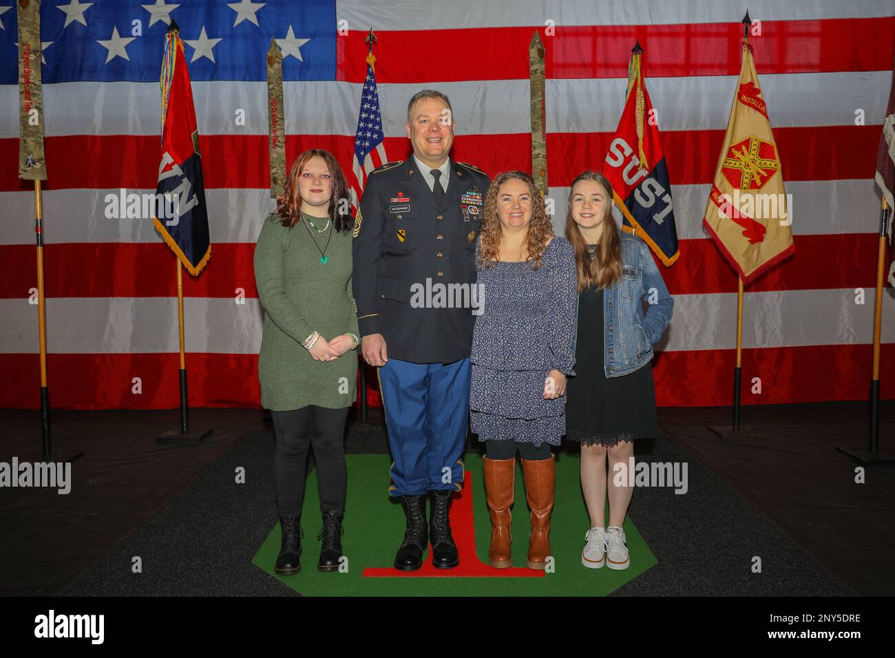 U.S. Army 1st Sgt. Jeffery Kotschwar assigned to the Joint Readiness ...