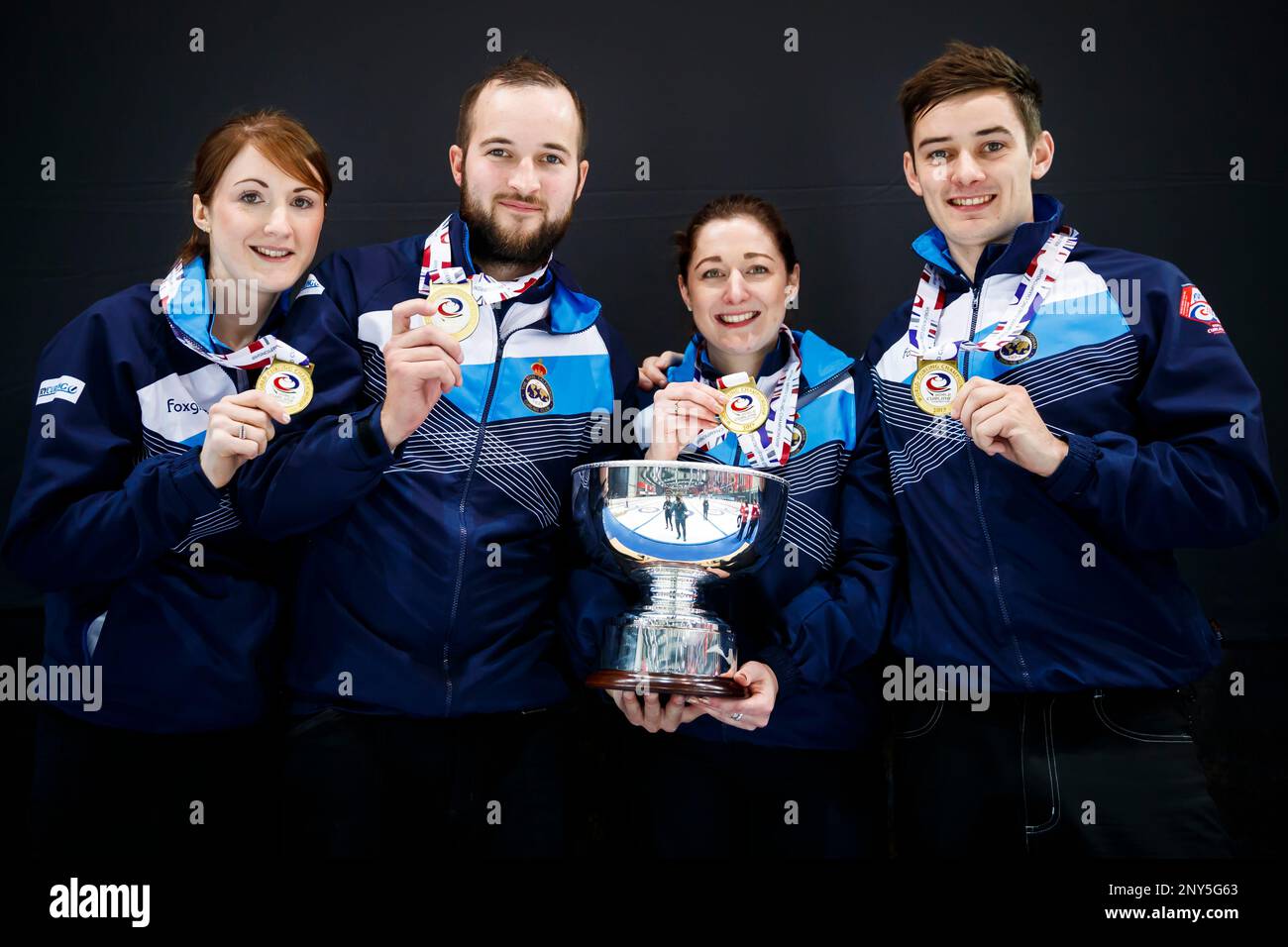 Barbara McFarlane, Billy Morton, Grant Herdie and Rhiann Macleod from ...