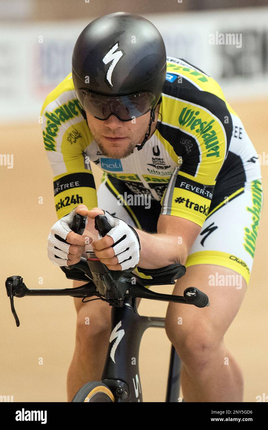 Austrian ultra cyclist Christoph Strasser tries to break the 24-hour ...