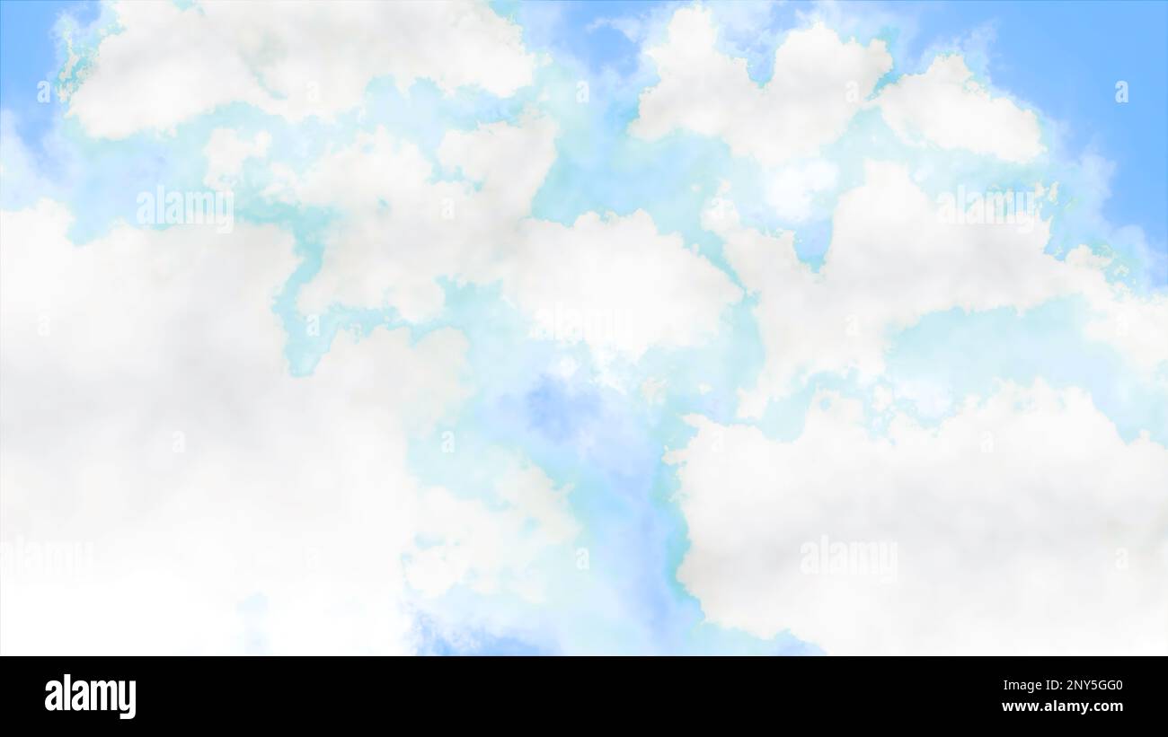 Animated Moving Clouds