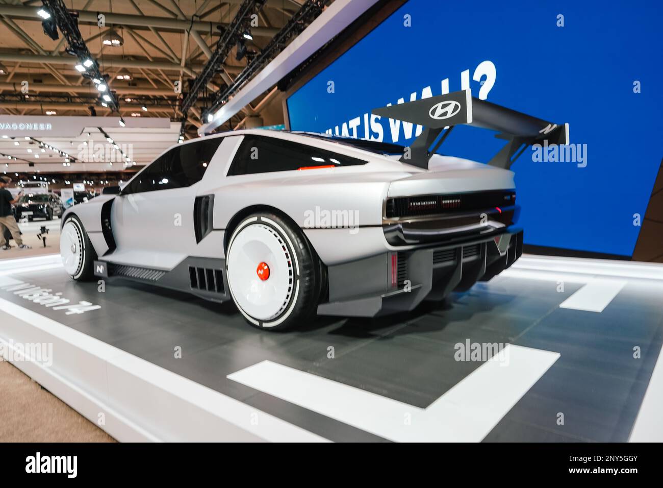 Hyundai N Vision 74 Stock Photo - Alamy