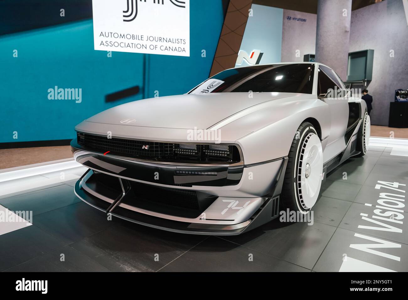 Hyundai N Vision 74 Stock Photo - Alamy