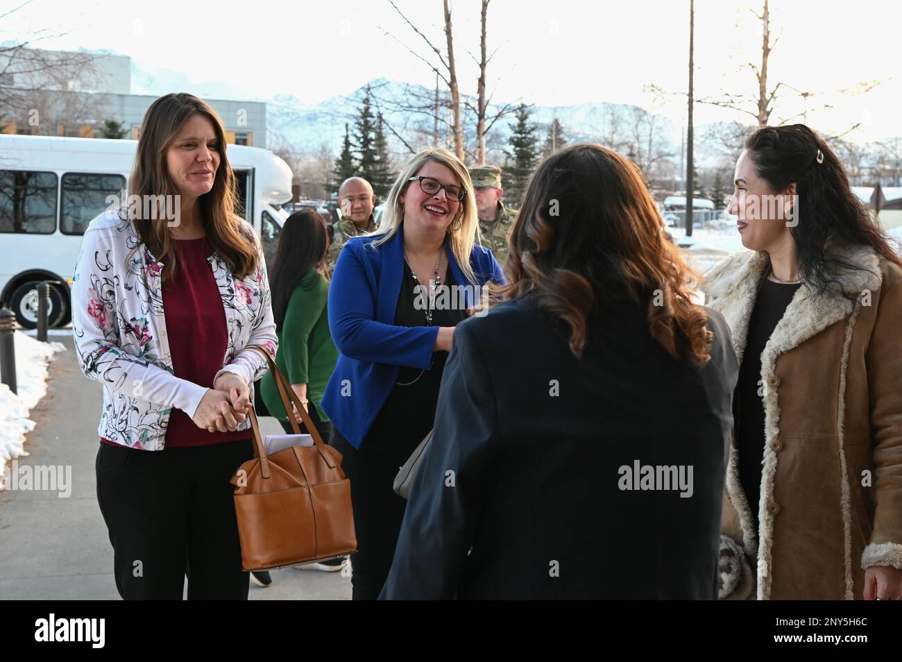 Amy Berg, spouse of the senior enlisted leader of Alaskan NORAD Region ...