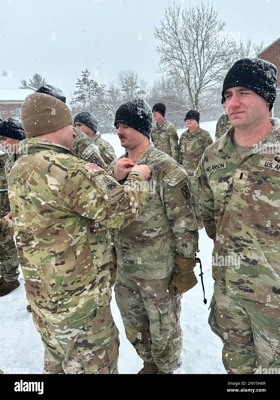 Lt. Col. Russell Lemler, battalion commander, and Command Sgt. Maj ...