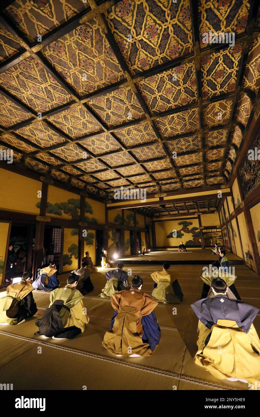 National treasure Ninomaru Palace of Nijo-jo castle in Kyoto starts to ...