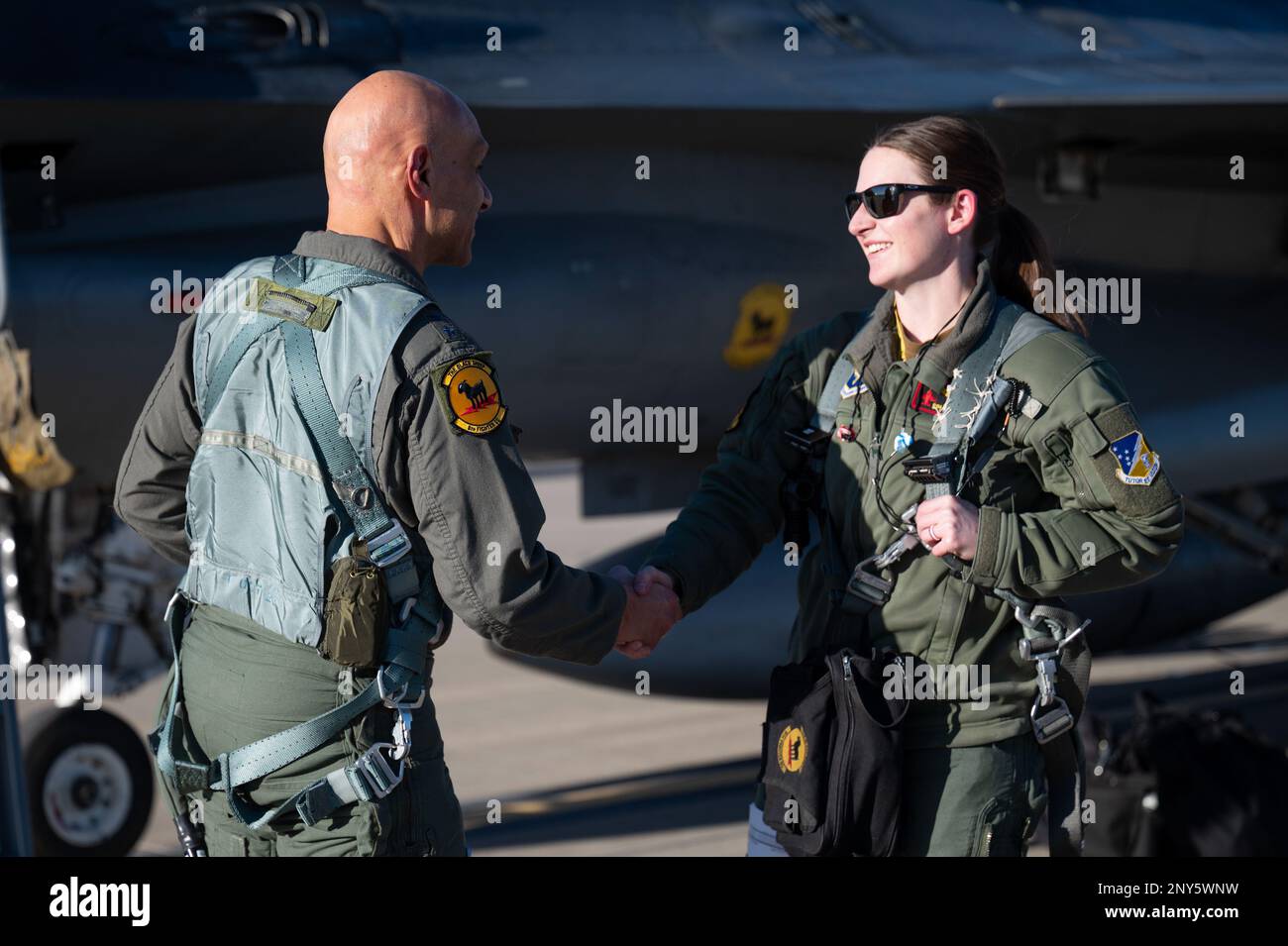 U.S Air Force Lt. Gen. Brian Robinson, commander of Air Education and ...