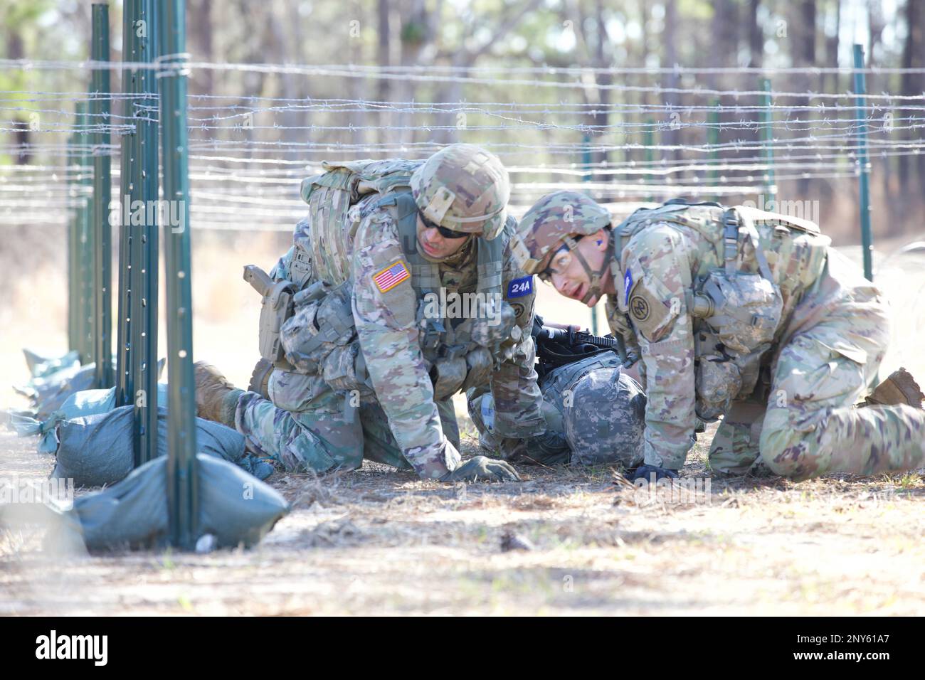 Sgt. Thomas Mulhern, left and Sgt. Klayton McCallum, both members of ...